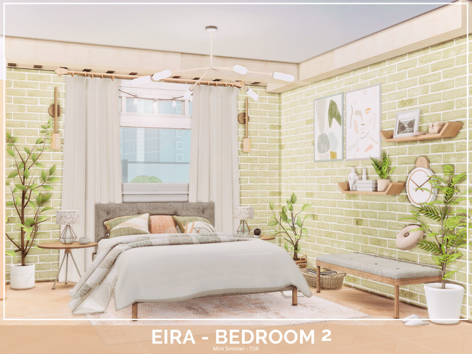 The Sims Resource | Eira Bedroom 2 - TSR Only CC
