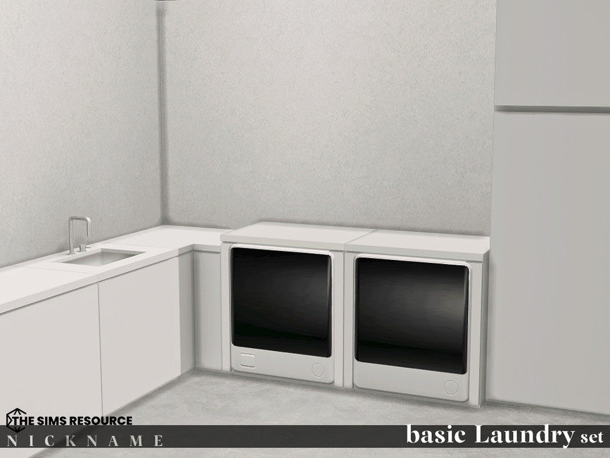The Sims Resource - basic Laundry set