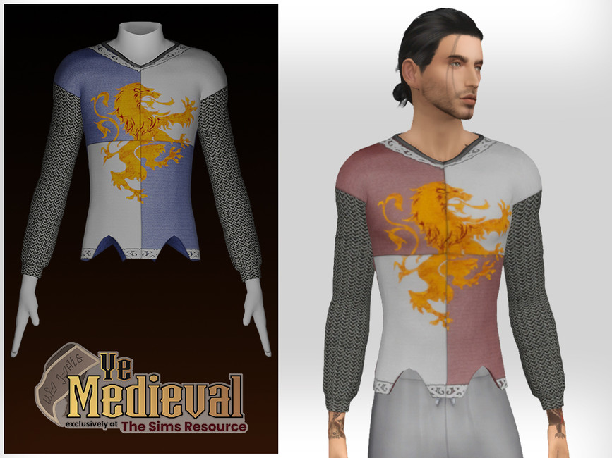 The Sims Resource - Ye Medieval Walter Top