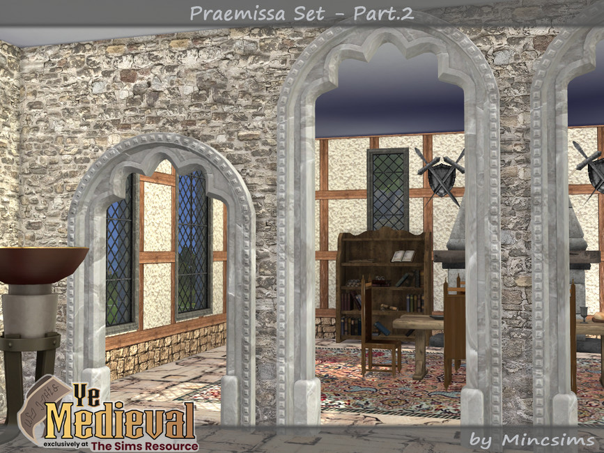 The Sims Resource - Ye Medieval - Praemissa Set Part.2