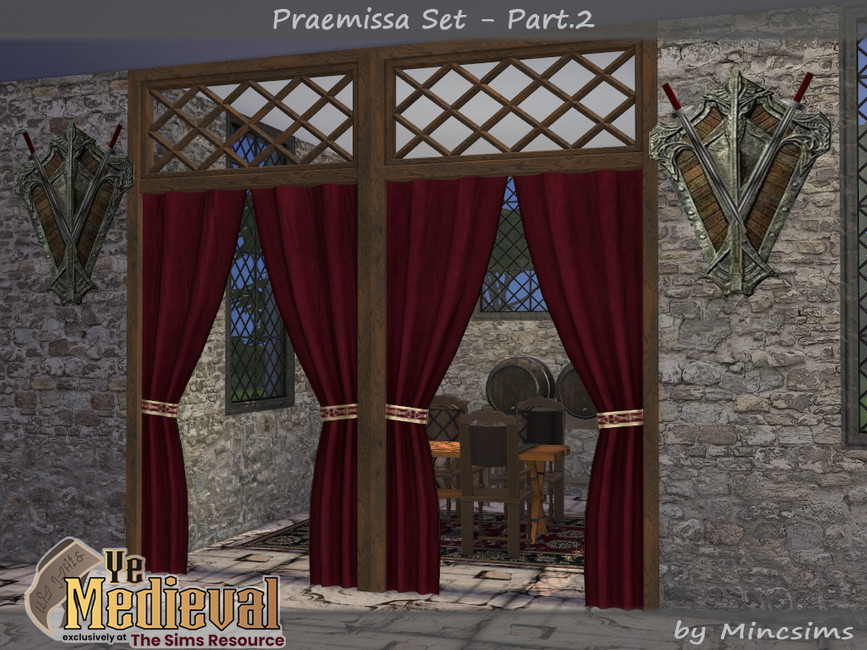 The Sims Resource - Ye Medieval - Praemissa Set Part.2