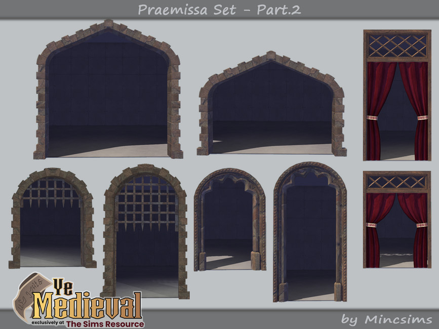The Sims Resource - Ye Medieval - Praemissa Set Part.2