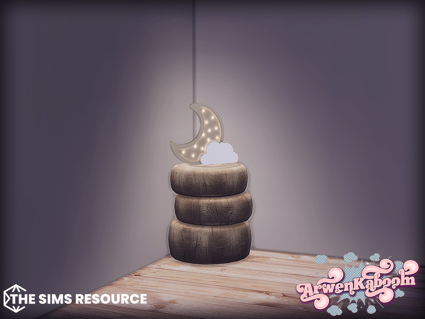 The Sims Resource - Lampoo - Moon Lamp