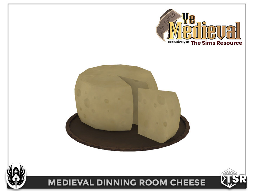The Sims Resource - Medieval Dinning Room Cheese