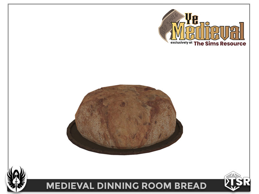 The Sims Resource - Medieval Dinning Room Bread