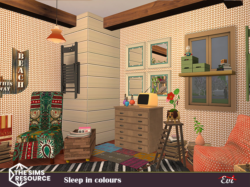 The Sims Resource - Sleep in colours__TSR only CC