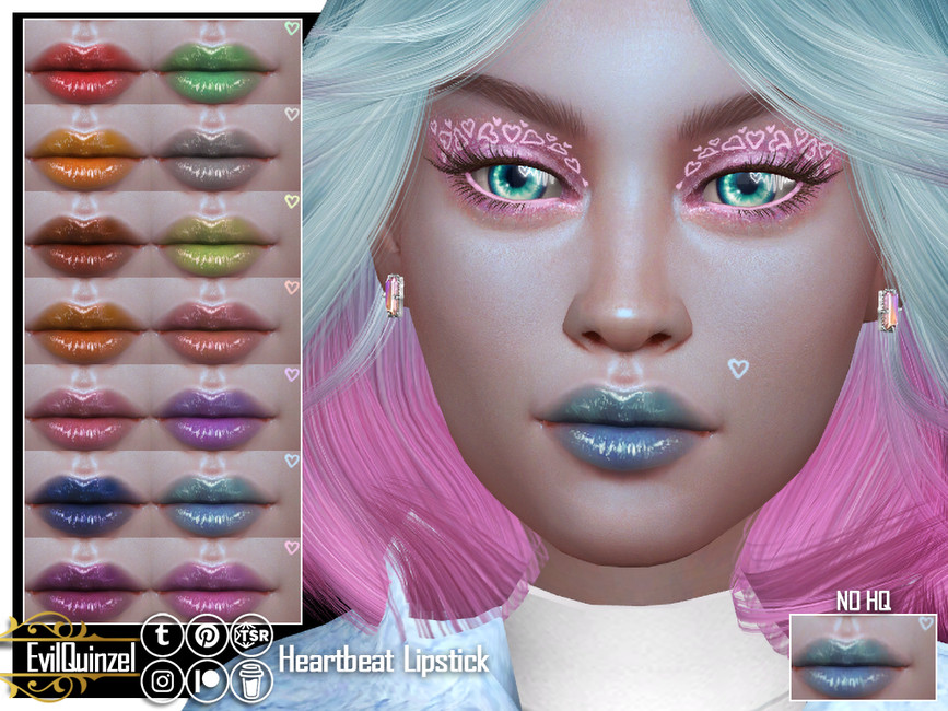 The Sims Resource - Heartbeat Lipstick