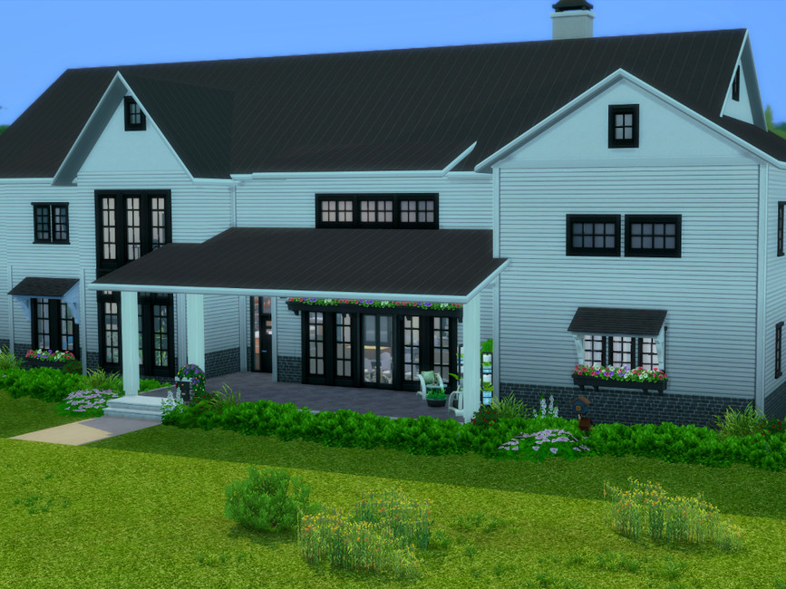 The Sims Resource - Modern Farmhouse (no cc)