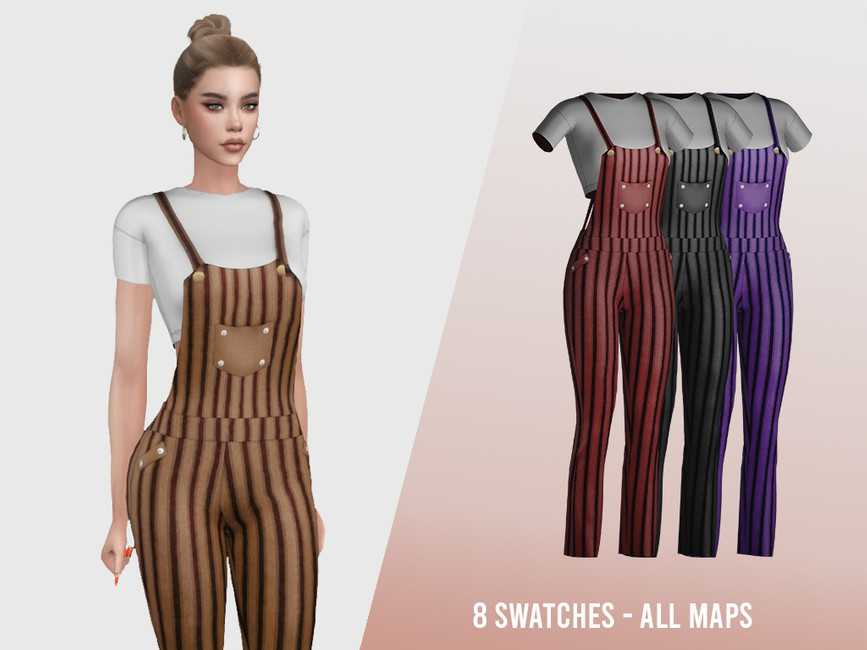 The Sims Resource - Overalls No.8