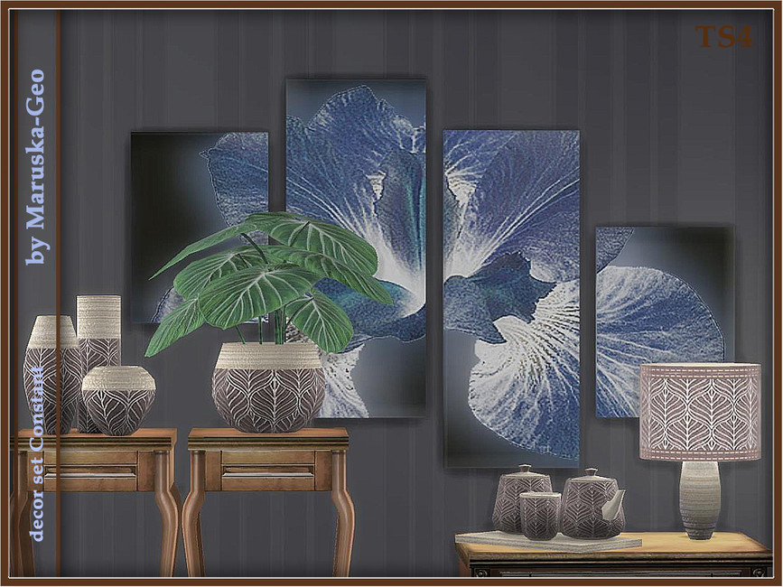 The Sims Resource - decor set Constant