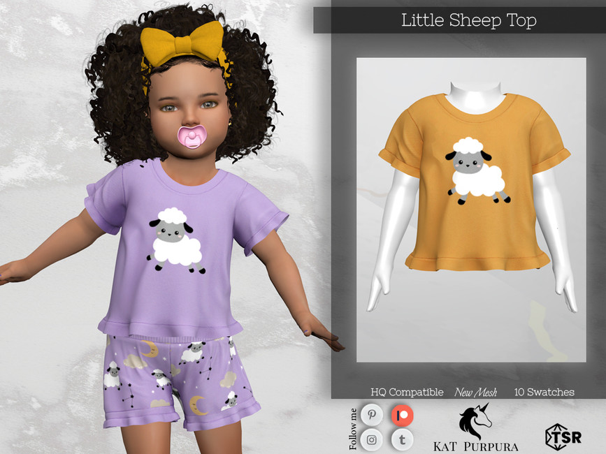 The Sims Resource - Little Sheep Top