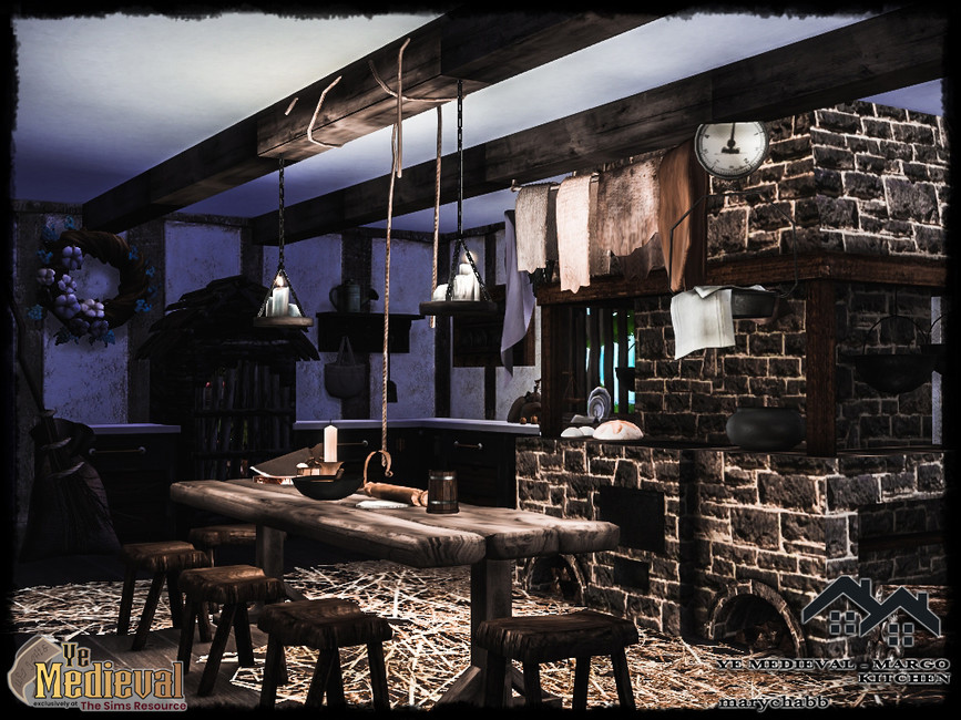 The Sims Resource - Ye Medieval - Margo - Kitchen
