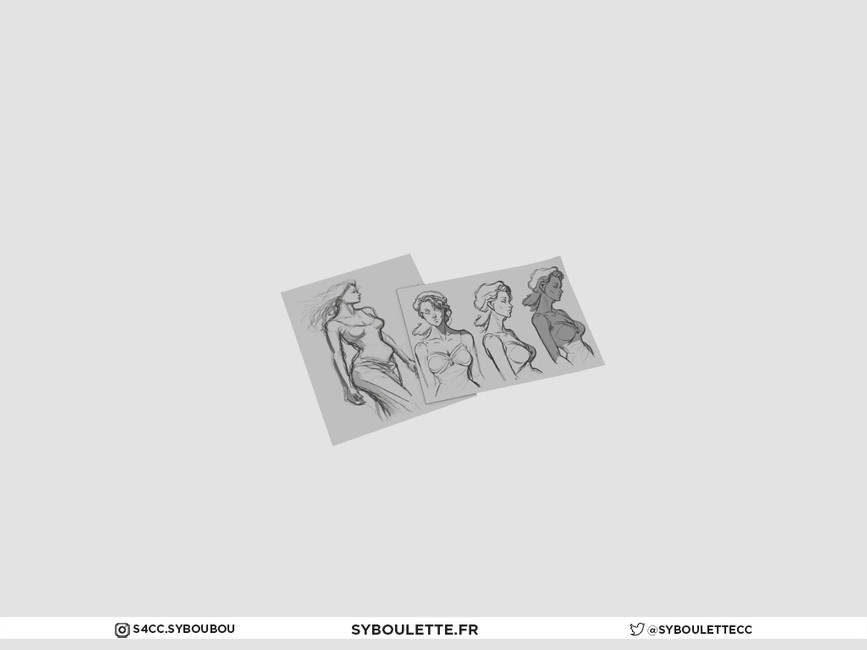 The Sims Resource - Painter studio - Drawings