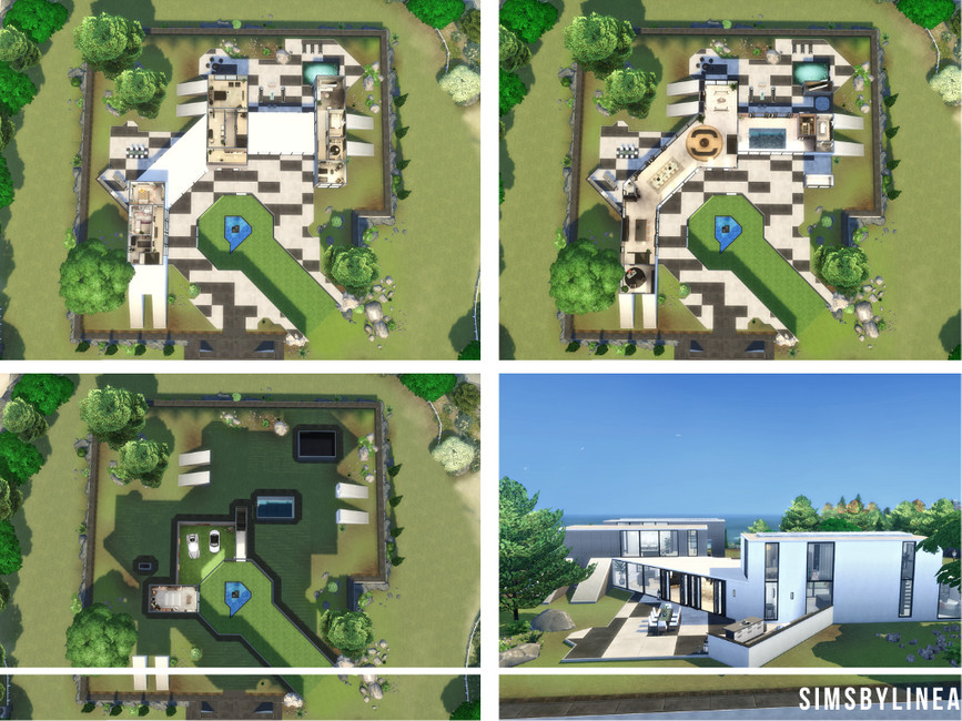 The Sims Resource - XXL Modern Mansion