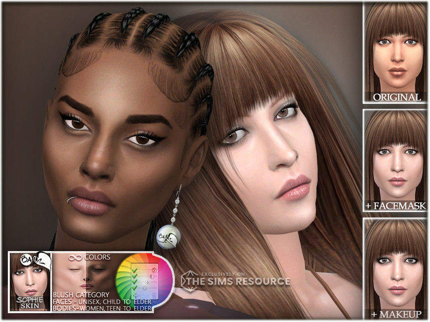 The Sims Resource - Skin Sophie