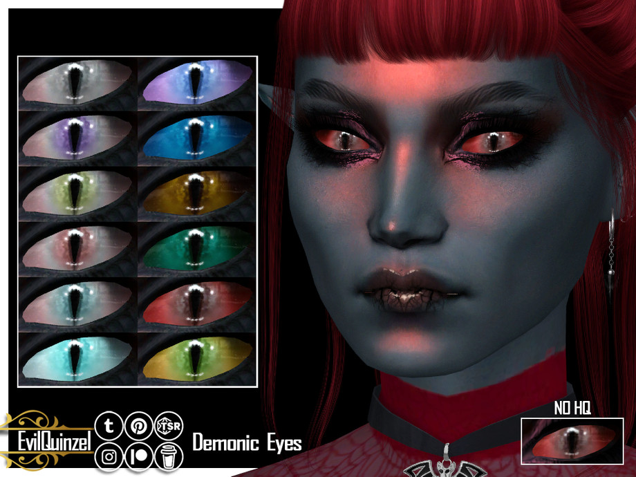 The Sims Resource | Demonic Eyes
