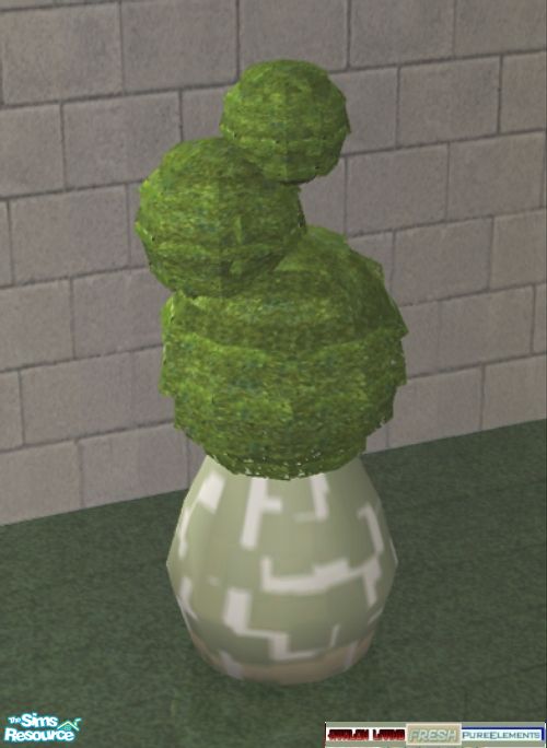 The Sims Resource - Avalon Living - Fresh - Topiary