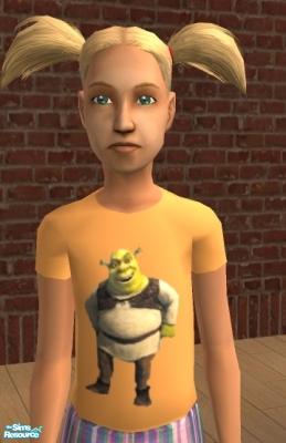 The Sims Resource - Shrek T-Shirt