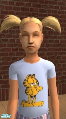 The Sims Resource - Garfield T-Shirt