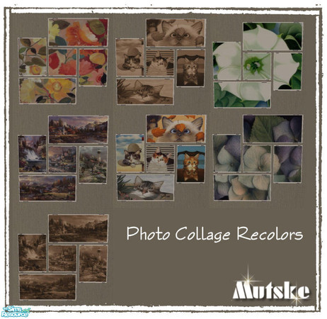 The Sims Resource | Photo Collage Recolors