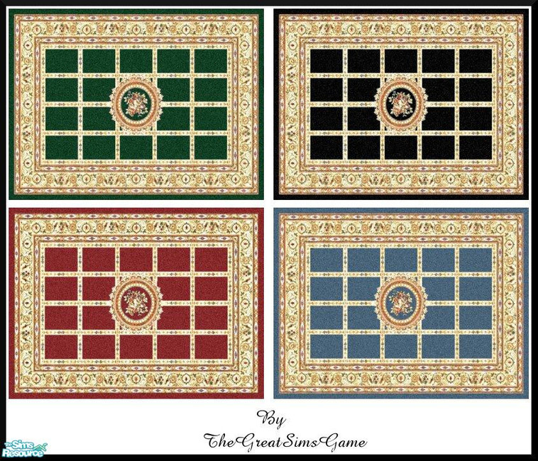 The Sims Resource - Rug Collection 5