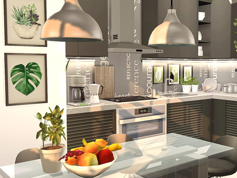 The Sims Resource | Midtown Kitchen - CC