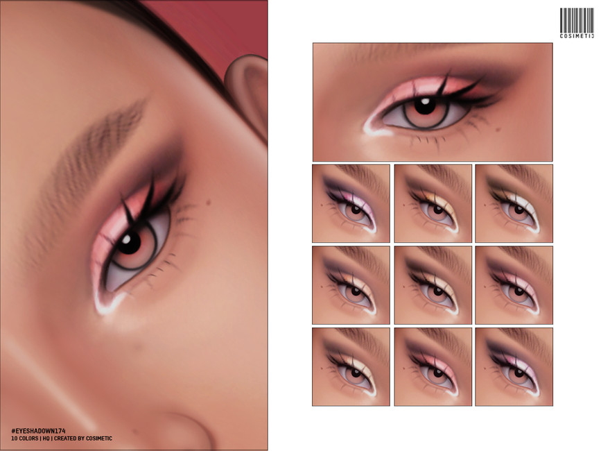 The Sims Resource - Eyeshadow | N174