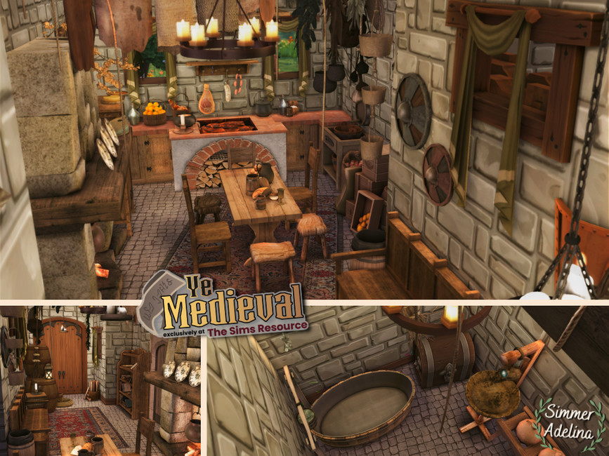 The Sims Resource - Ye Medieval Cottage
