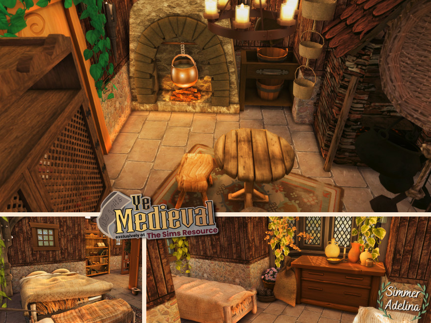 The Sims Resource - Ye Medieval Cottage