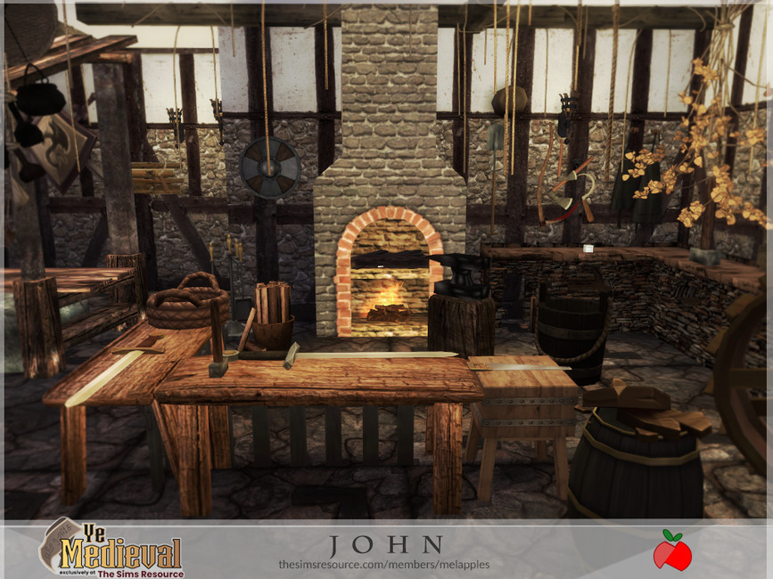The Sims Resource - Ye Medieval - John workshop