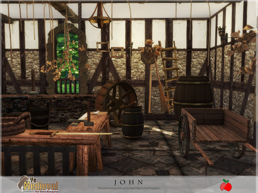The Sims Resource - Ye Medieval - John workshop