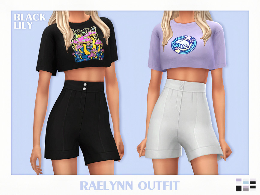 The Sims Resource - Raelynn Outfit