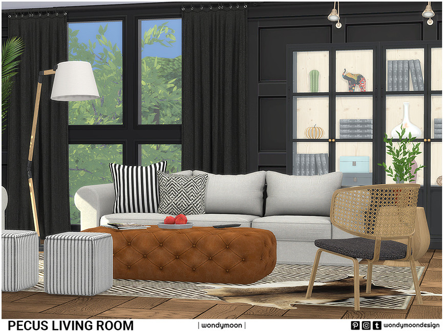 The Sims Resource - Pecus Living Room