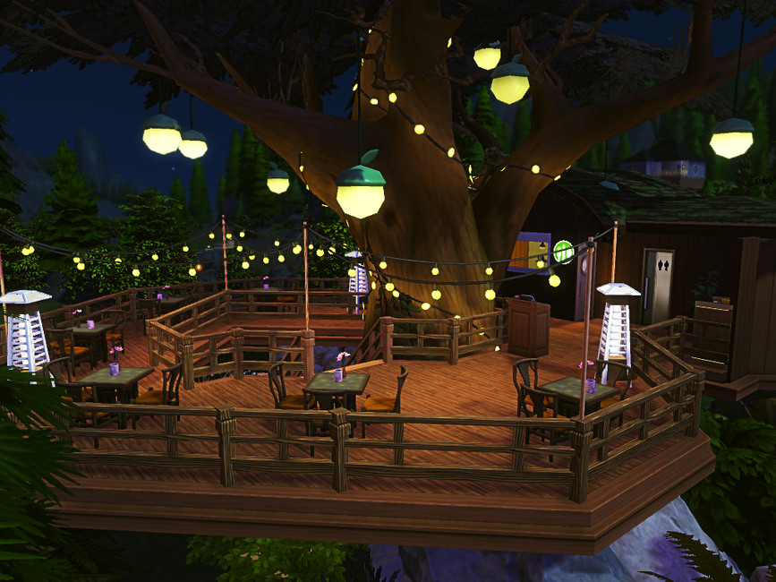 The Sims Resource - Fairy restaurant (no CC)