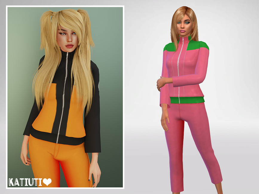 The Sims Resource - Long Sleeve Sports Outfit