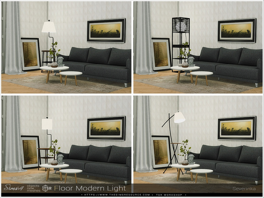 The Sims Resource - Floor Modern Light