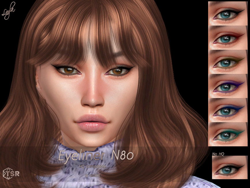 The Sims Resource - Eyeliner N80