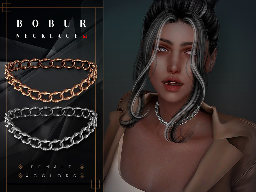 The Sims Resource - Simple Chain Necklace