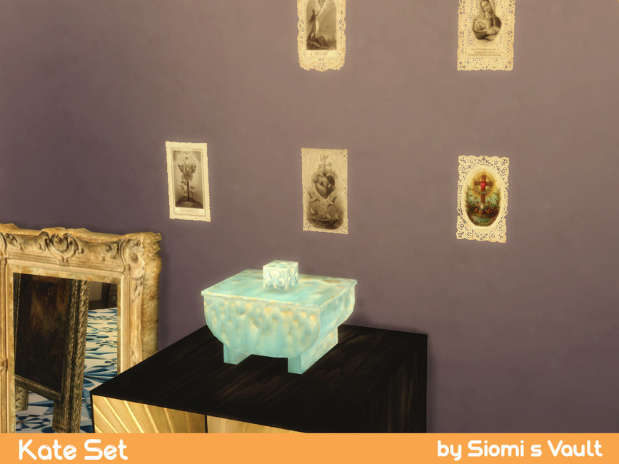 The Sims Resource - Kate set Sculpture#05