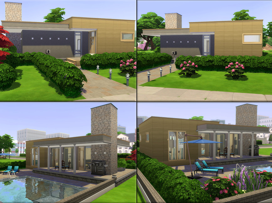 The Sims Resource - Flat Line Bungalow