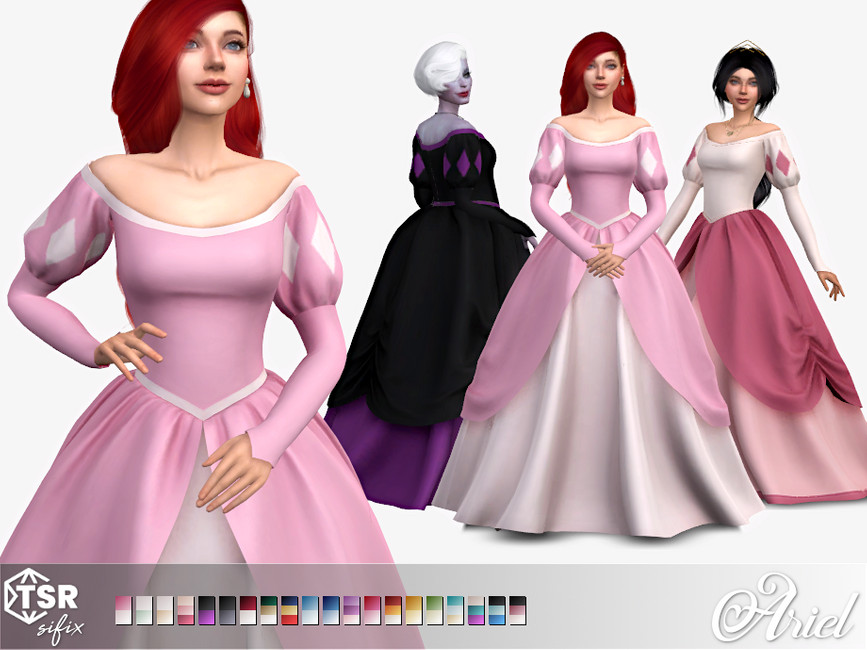 The Sims Resource - Ariel Dress II