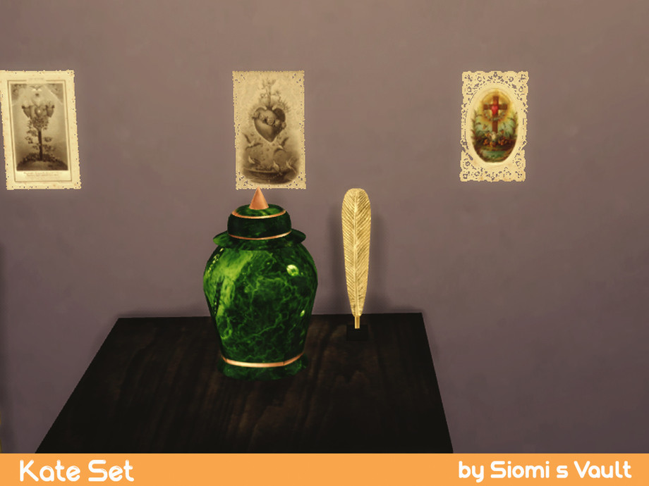 The Sims Resource | Kate set Sculpture#02