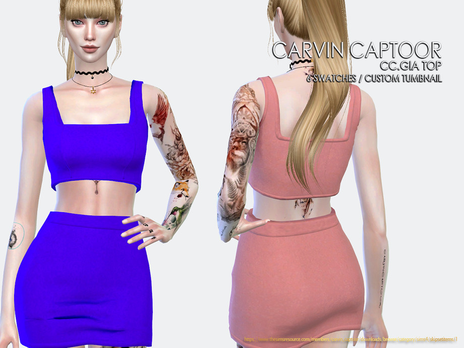 The Sims Resource | CC.Gia Top