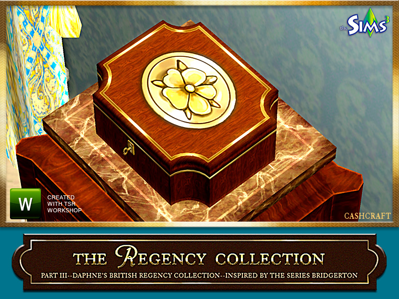 The Sims Resource | Daphne's British Regency Decorative Box