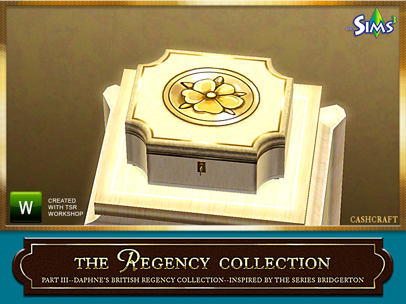 The Sims Resource | Daphne's British Regency Decorative Box