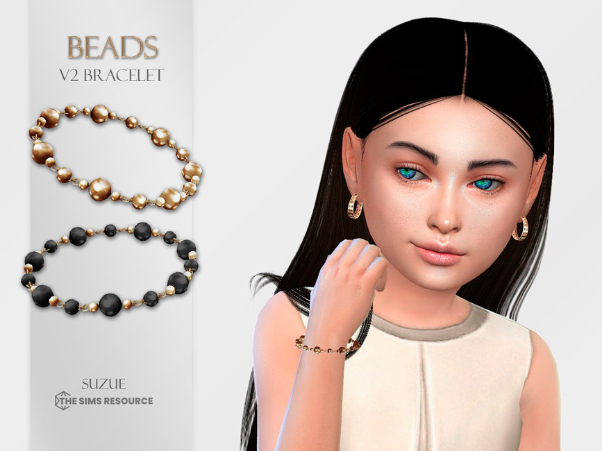 The Sims Resource - Beads V2 Bracelet Child
