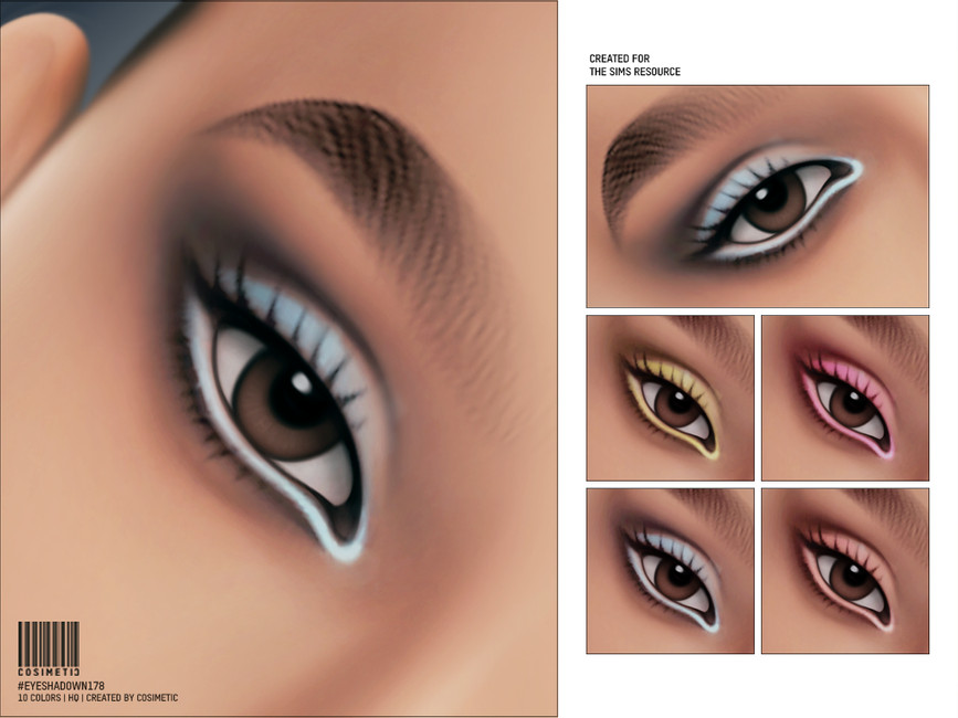 The Sims Resource - Eyeshadow | N178