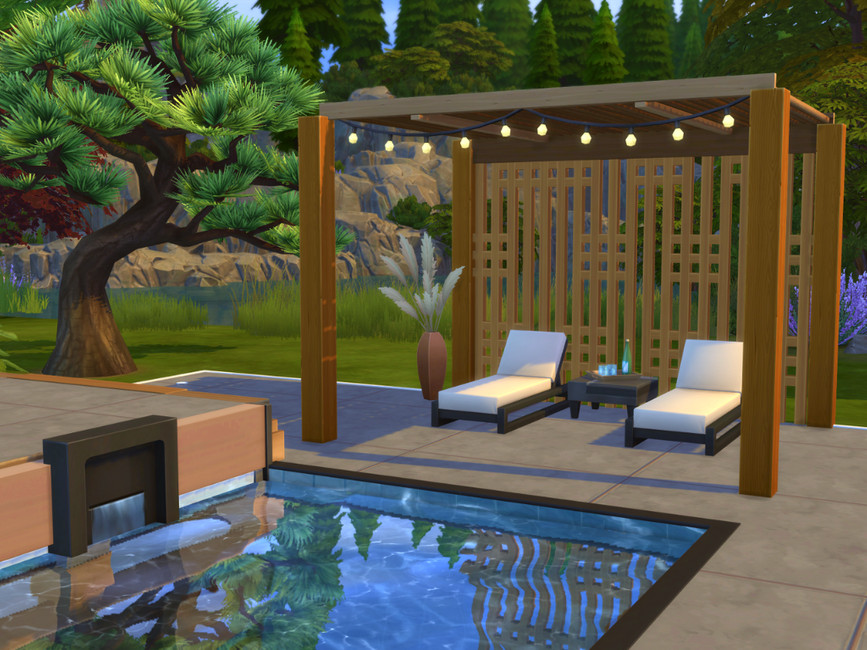 The Sims Resource - Modern Cabin - no cc