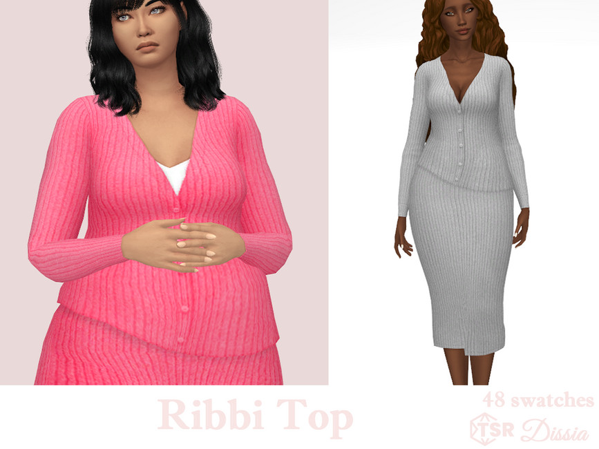 The Sims Resource - Ribbi Top