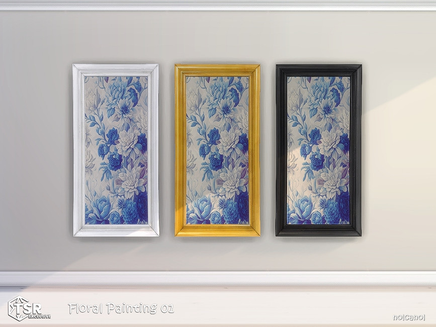 The Sims Resource - Floral Painting 01
